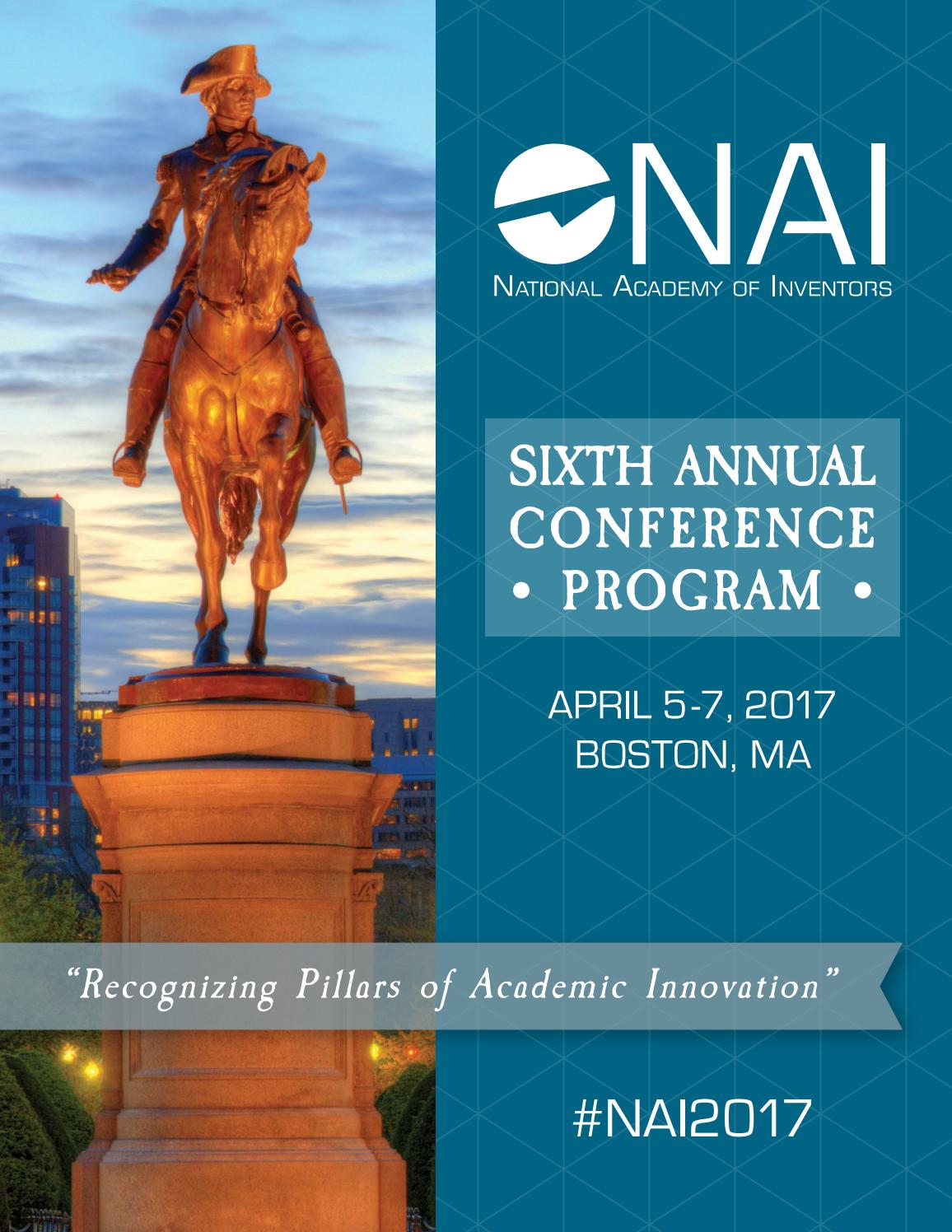 NAI's Sixth Annual Conference Program - NAI